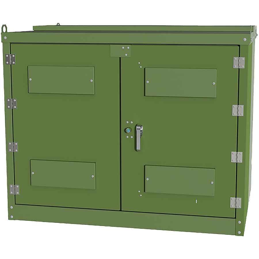 Primary Metering Cabinet with Dead Front - Lake Shore Electric, LLC.