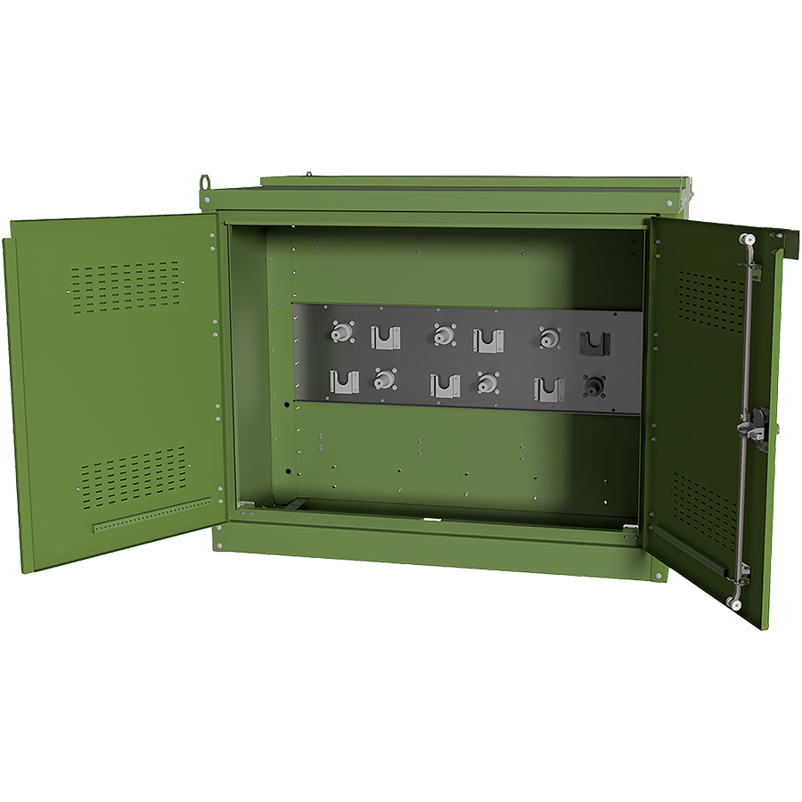 Primary Metering Cabinet with Dead Front - Lake Shore Electric, LLC.