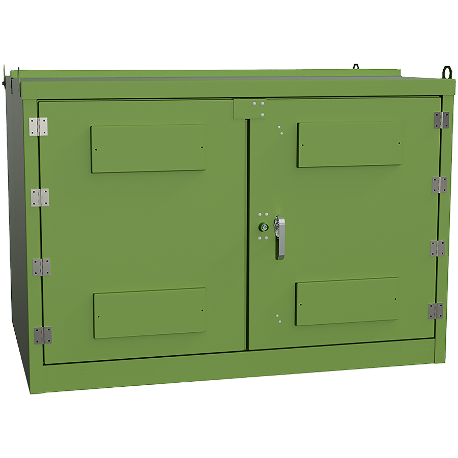 Primary Metering Cabinet with Live Front - Lake Shore Electric, LLC.