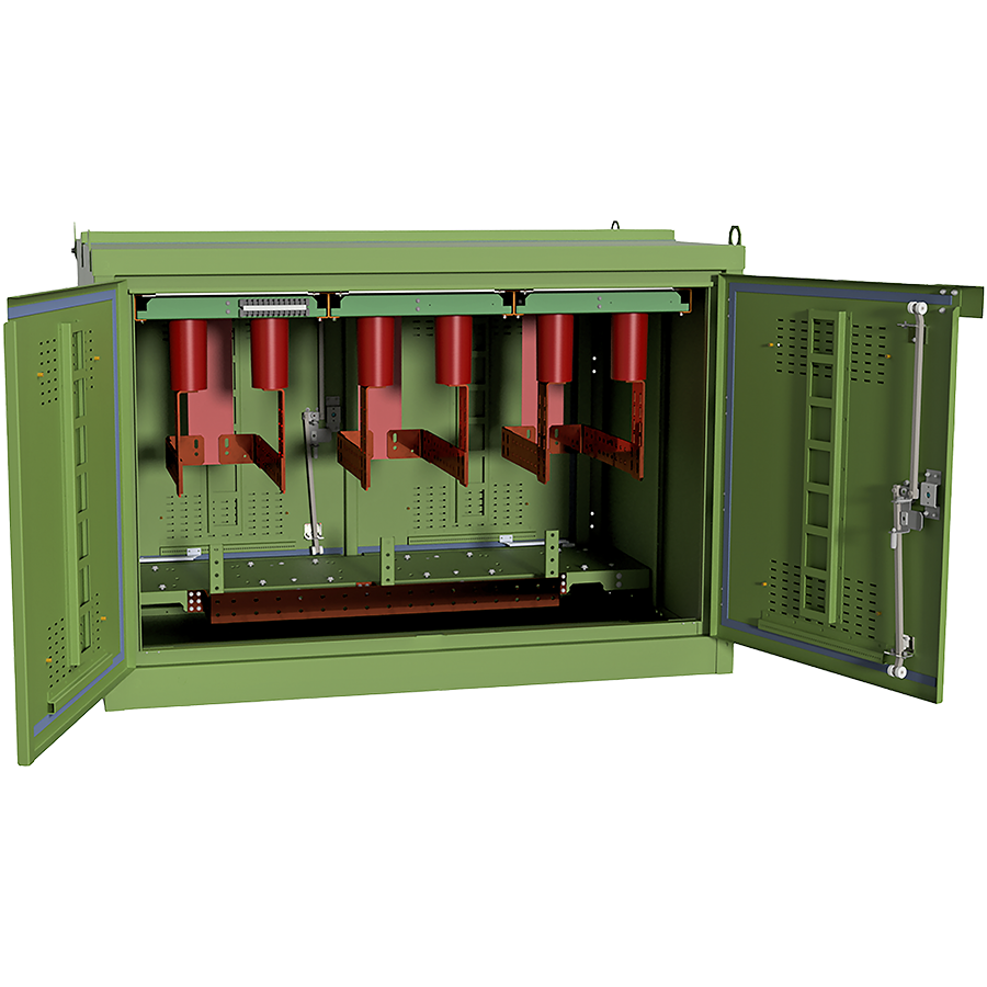 Primary Metering Cabinet with Live Front - Lake Shore Electric, LLC.